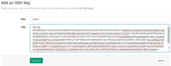 Gerando e Adicionando Chave SSH - DTI Wiki